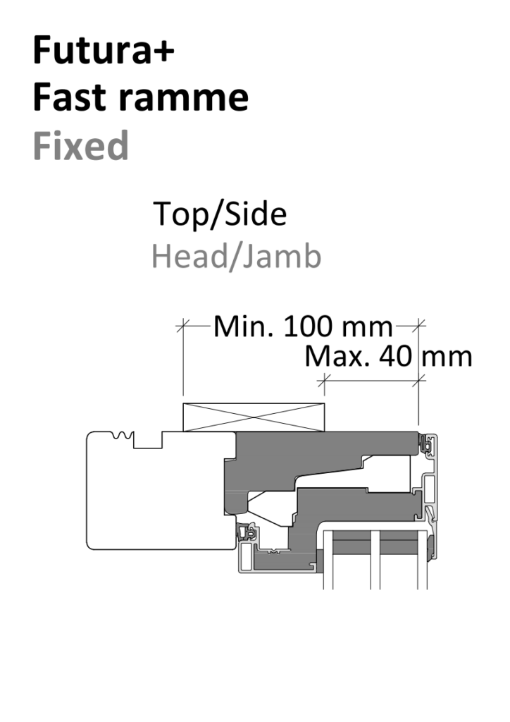 Idealcombi Futura+ Top swing reversible window