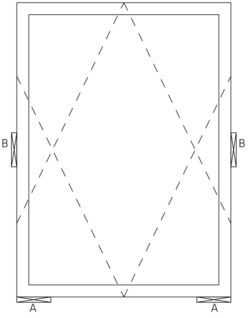 Idealcombi Futura+ Top swing reversible window